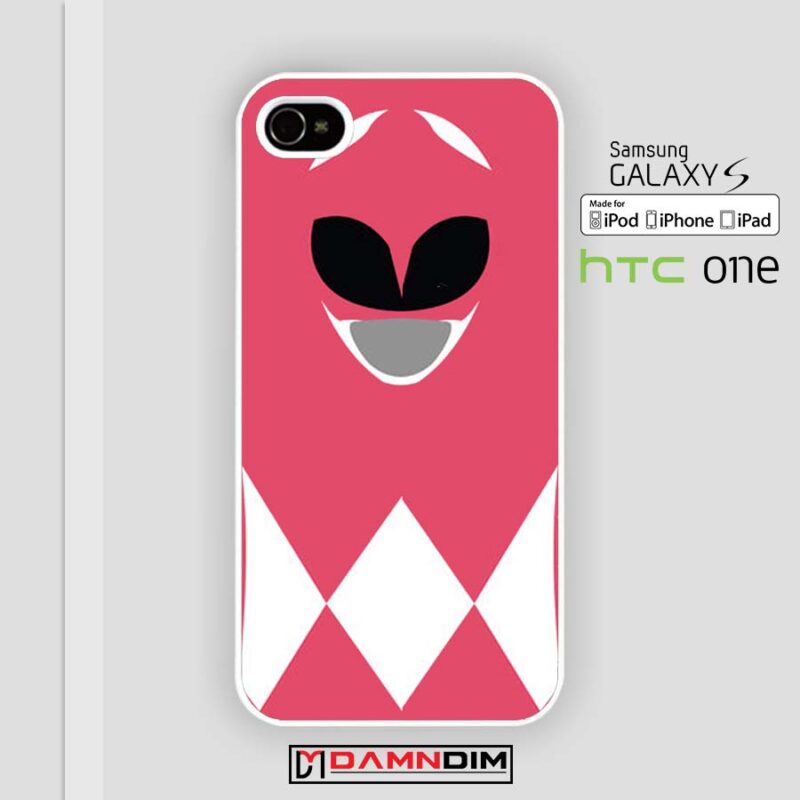 Mighty Morphin Power Rangers pink iphone case 4s/5s/5c/6/6plus/SE