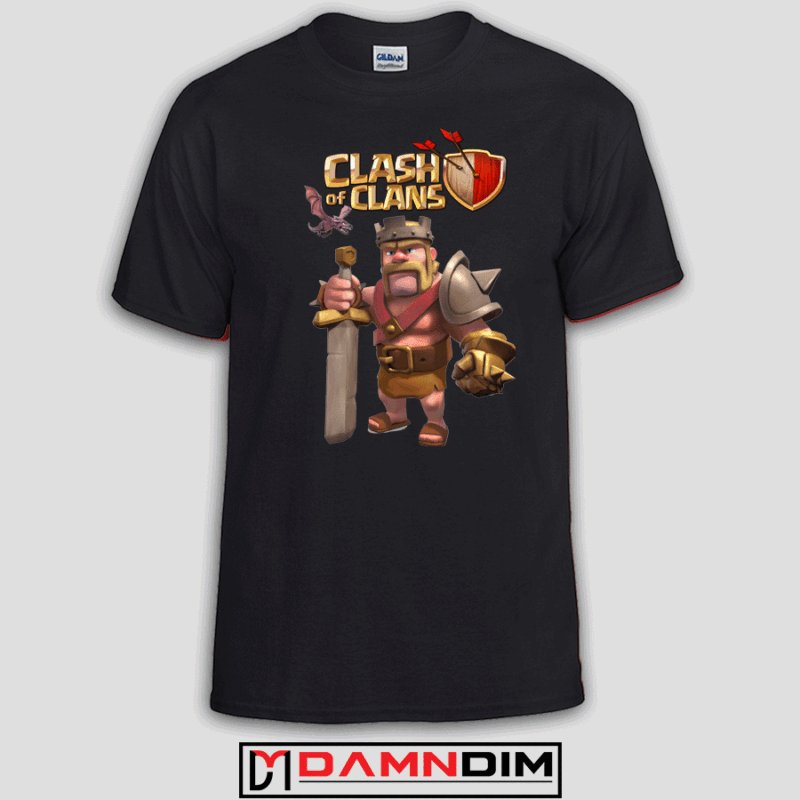Clash Of Clans Monster Army Custom Tshirts and Adult Unisex Tshirt ...