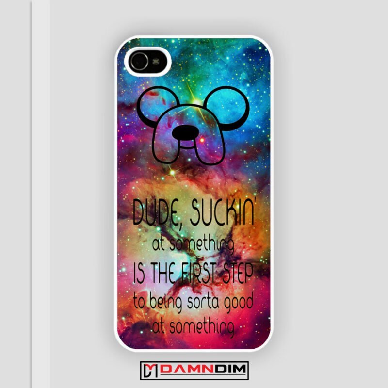 adventure time finn quote iPhone Case, Samsung Galaxy Case