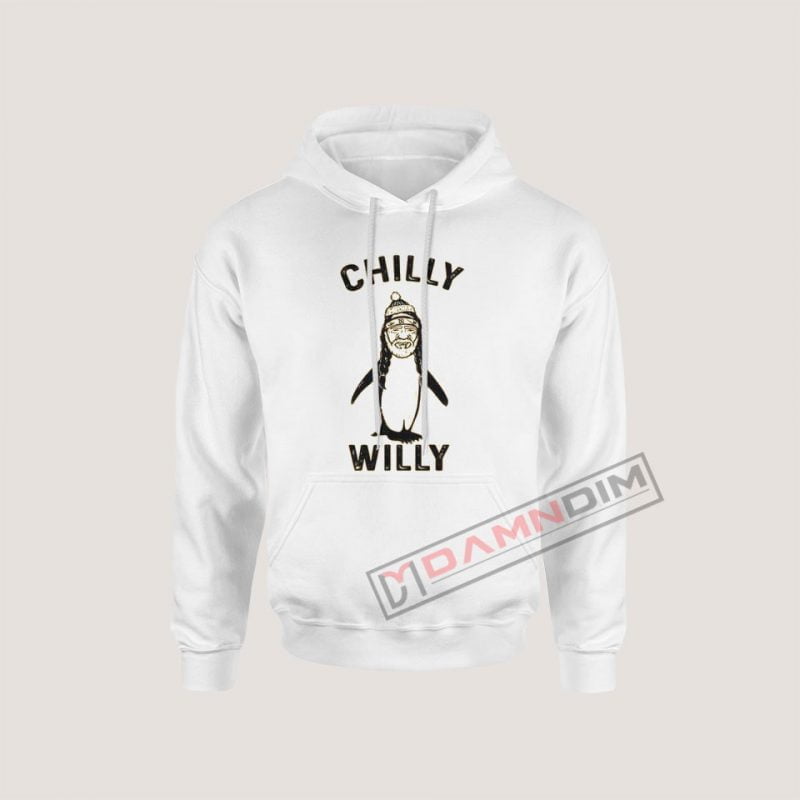 Hoodies Chilly Willy Penguin - damndim.com