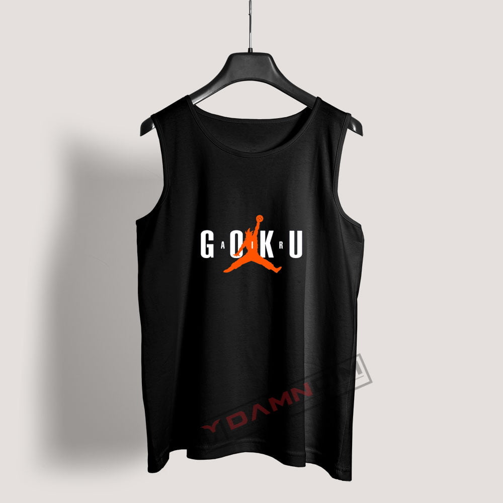 Super Saiyan Son Goku Air Goku Dragon Ball Z Tank Top - Damndim.com