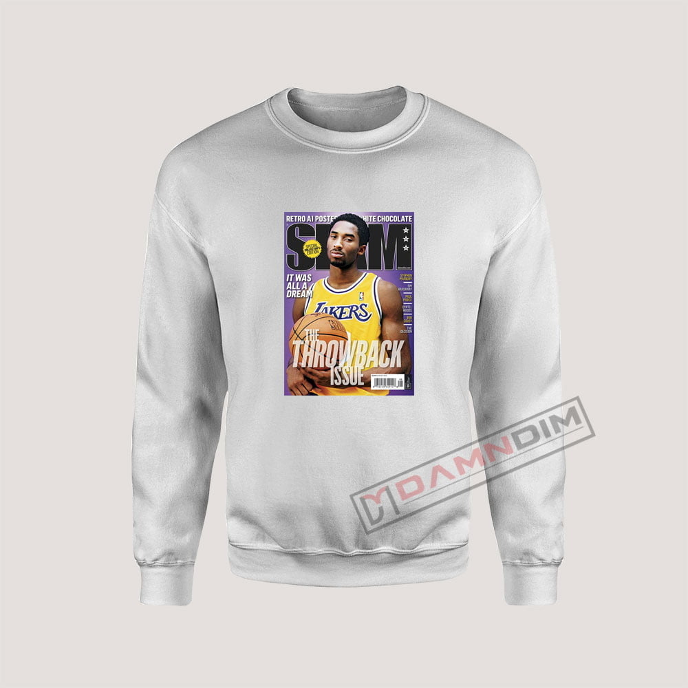 Slam Magazine Kobe Black Mamba Retro Sweatshirt - Damndim.com