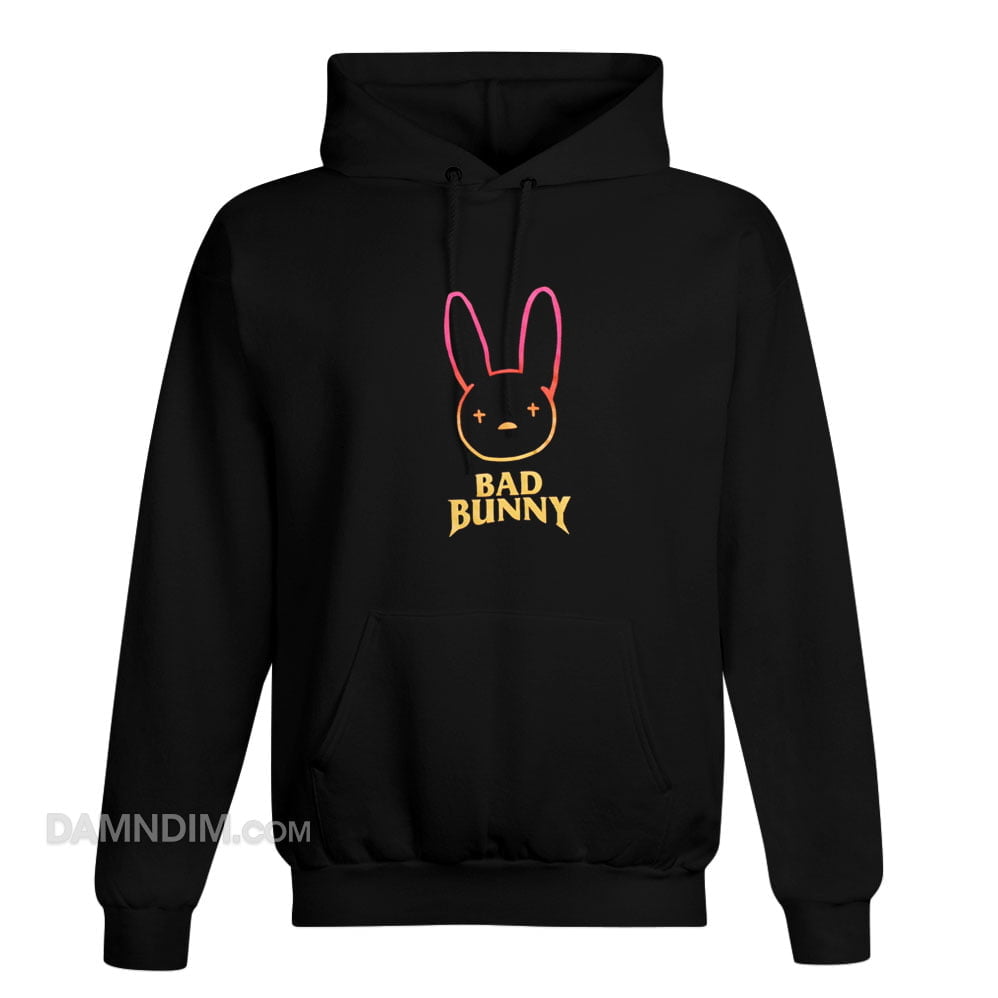 Bad Bunny Logo Hoodie