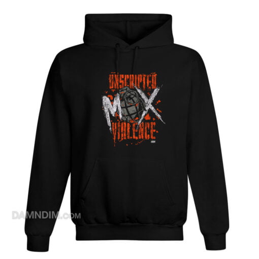 Jon Moxley Unscripted Mox Violence Hoodie