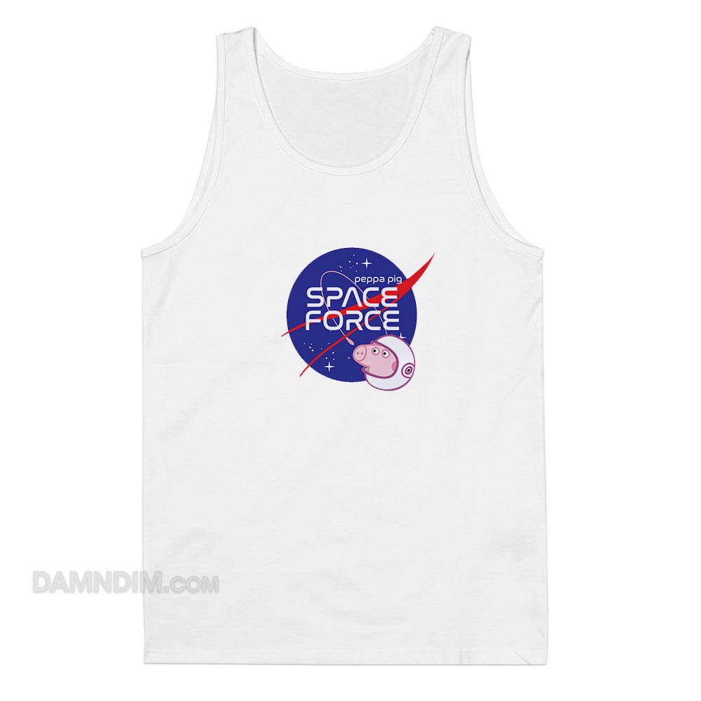 Nasa Peppa Pig Space Force Tank Top