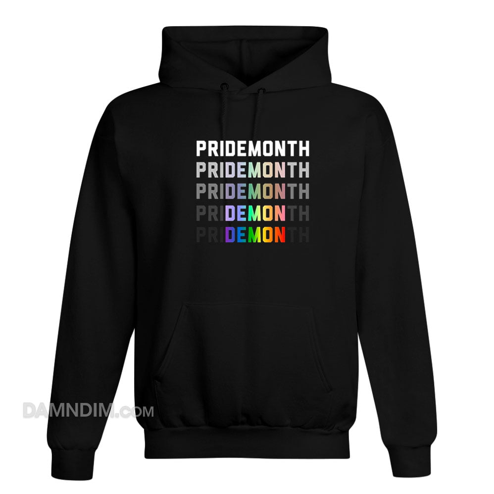 Pride Month Demon Hoodie
