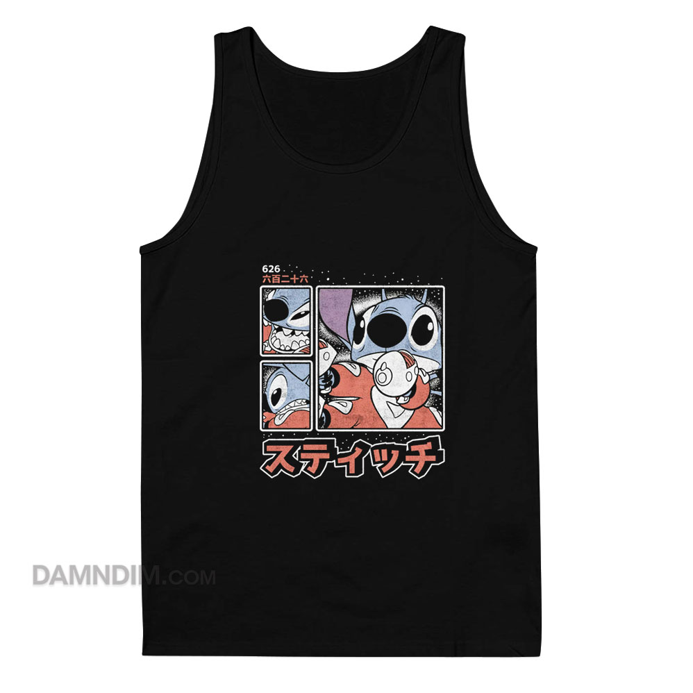 Lilo and Stitch Comic Tank Top