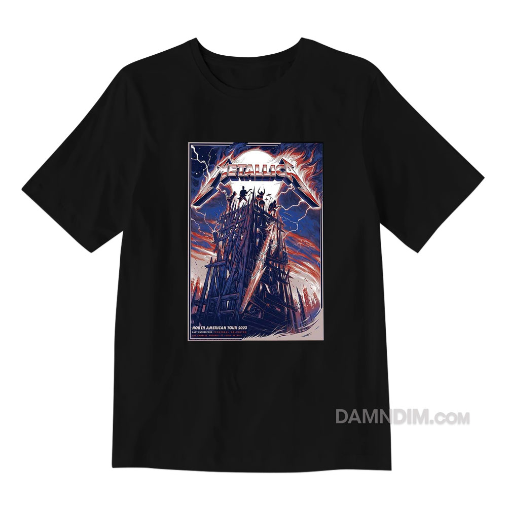 Metallica M72 World Tour North American Tour 2023 T-Shirt