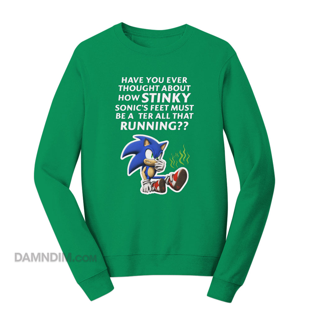 Sonic's Stinky Feet Sweatshirt