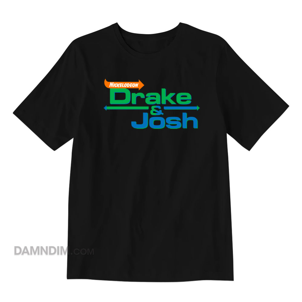 Drake and Josh Nickelodeon Logo T-Shirt - Damndim.com
