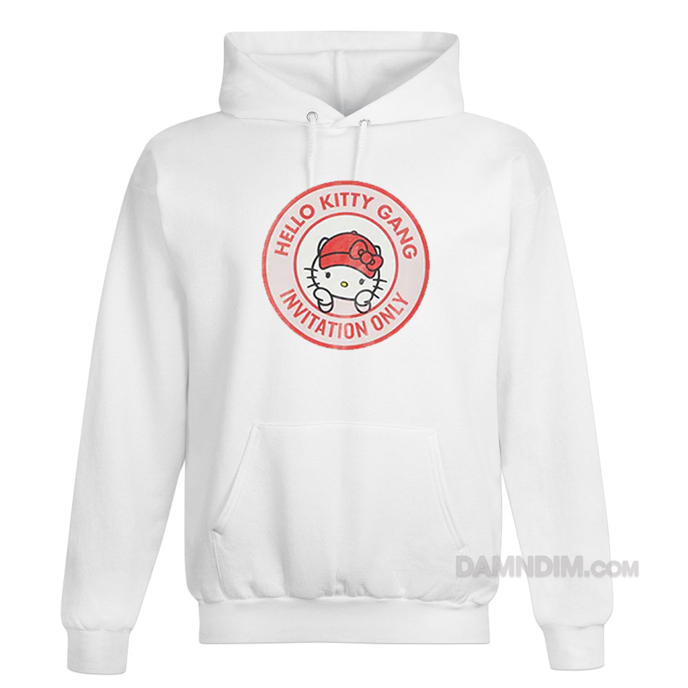 Hello Kitty Gang Invitation Only Hoodie