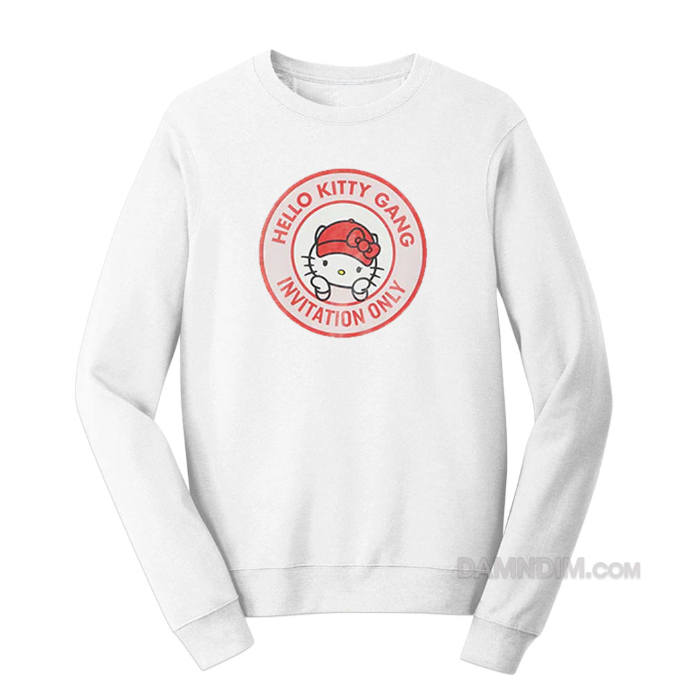 Hello Kitty Gang Invitation Only Sweatshirt