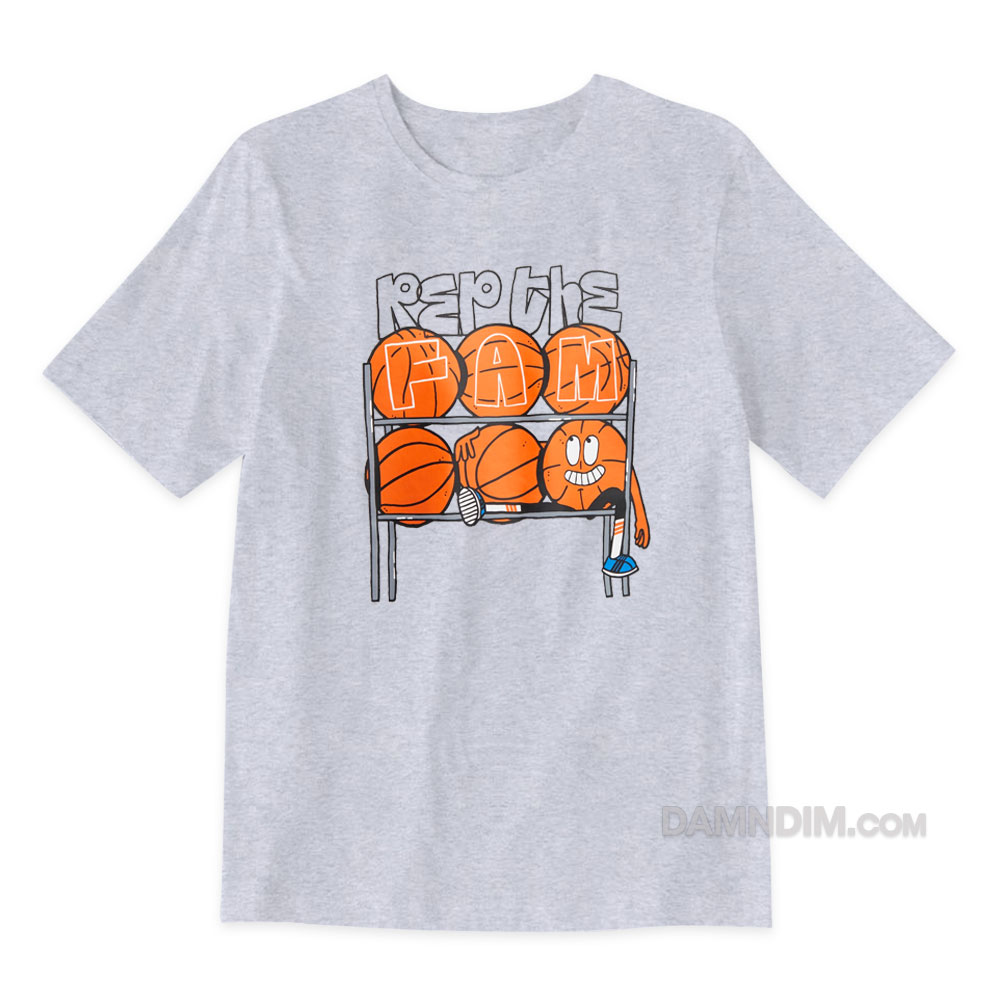 Rep The Fam T-Shirt - Damndim.com