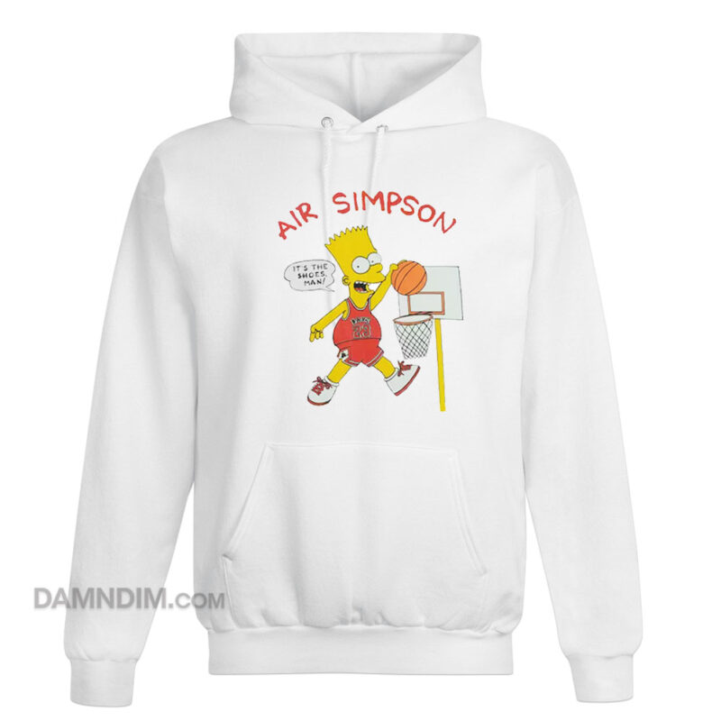 Air Simpson Bart Simpson The Simpsons 1990s Hoodie