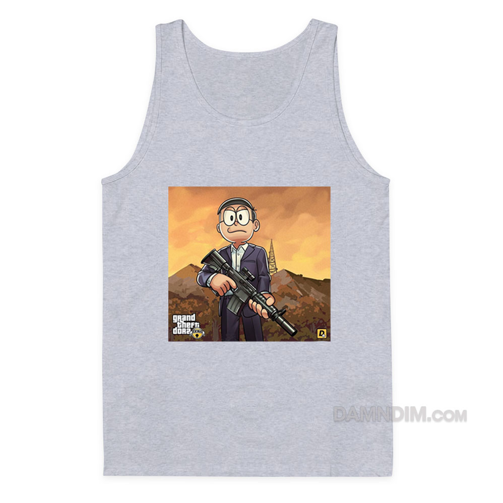 GTA Doraemon Nobita Tank Top