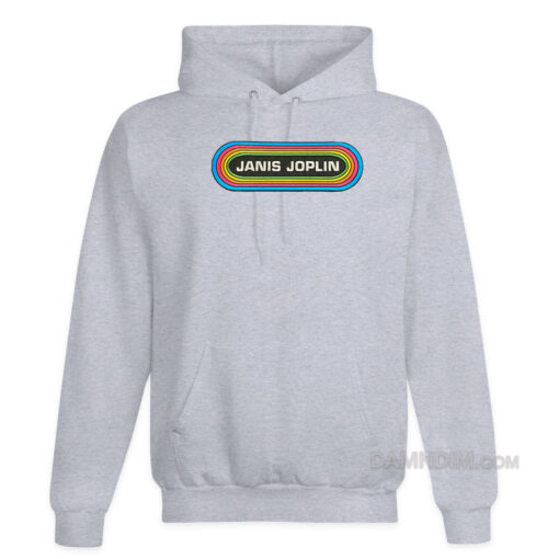 Janis Joplin Logo Hoodie