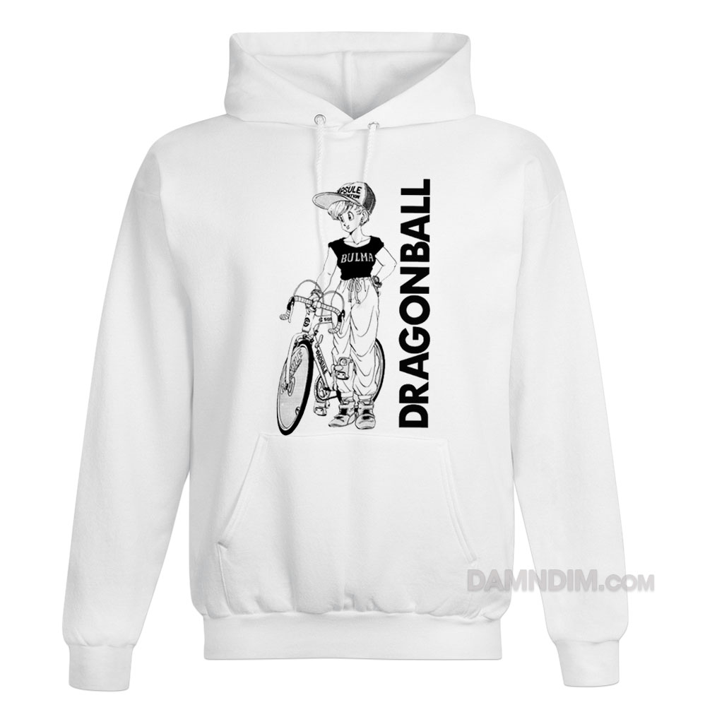 Bulma Bike Manga Dragon Ball Hoodie