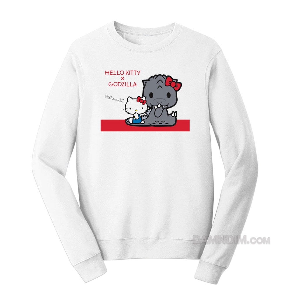 Godzilla vs Hello Kitty T-Shirt