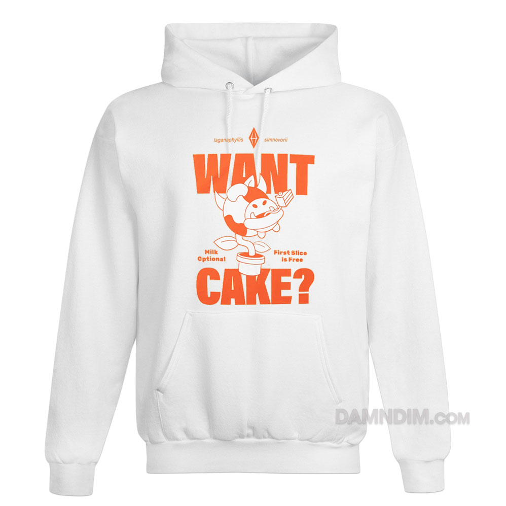 Want Cake Hoodie