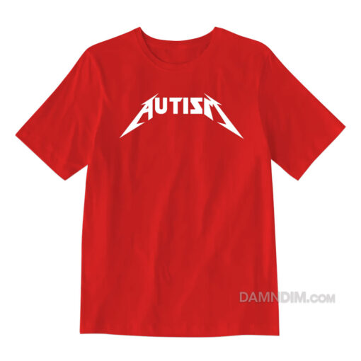 Autism Metallica T-Shirt - Damndim.com