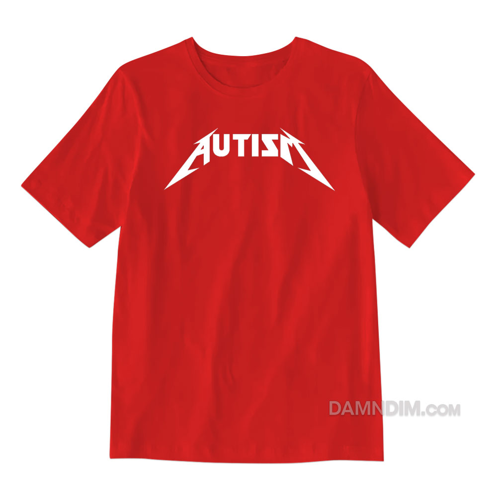 Autism Metallica T-Shirt - Damndim.com