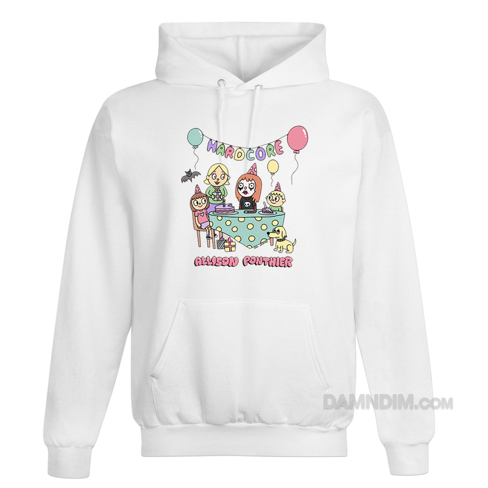Hardcore Allison Ponthier Hoodie - Damndim.com