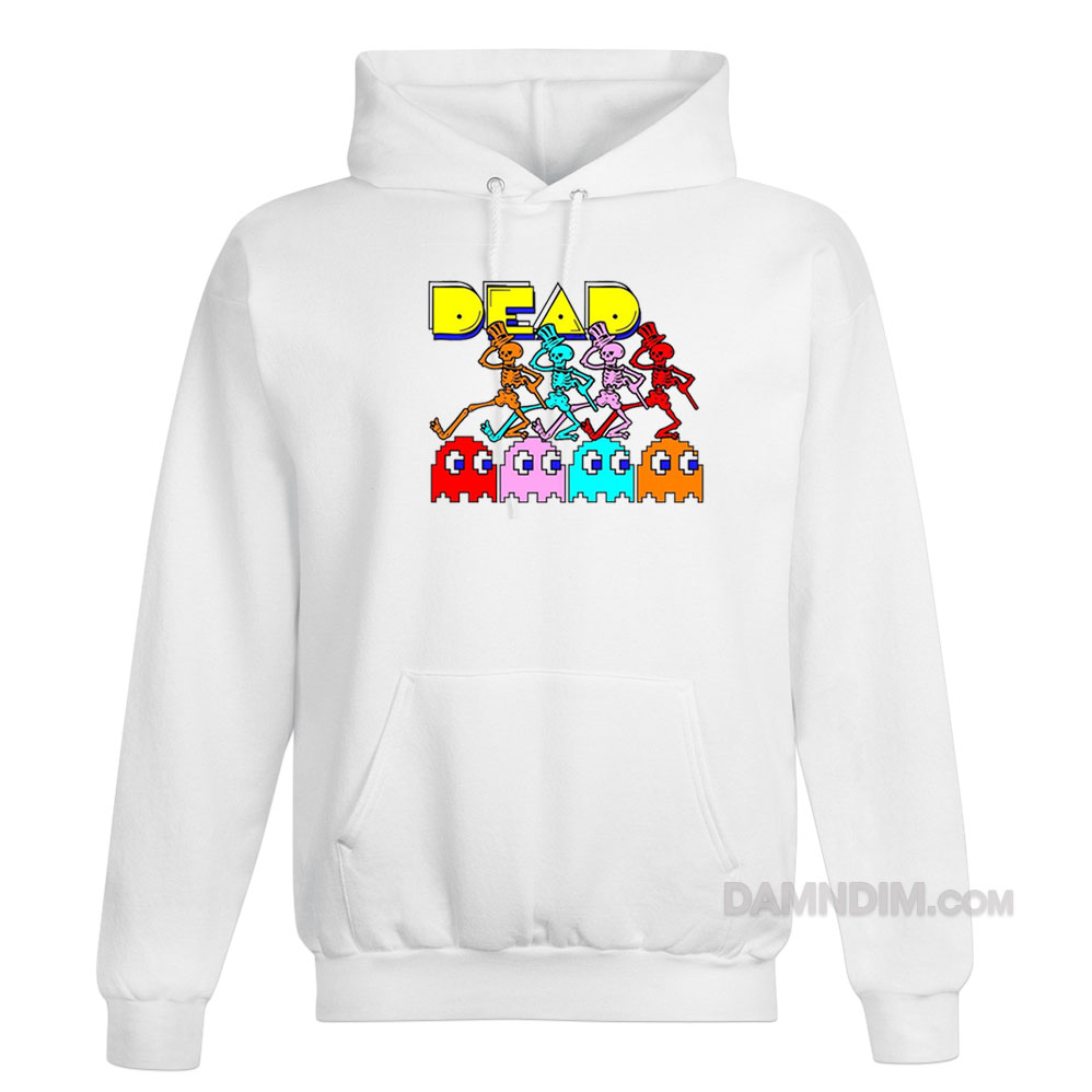 Pacman Grateful Dead Hoodie - Damndim.com