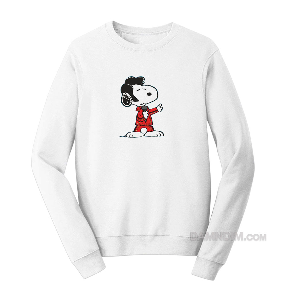 Snoopy Elvis Sweatshirt