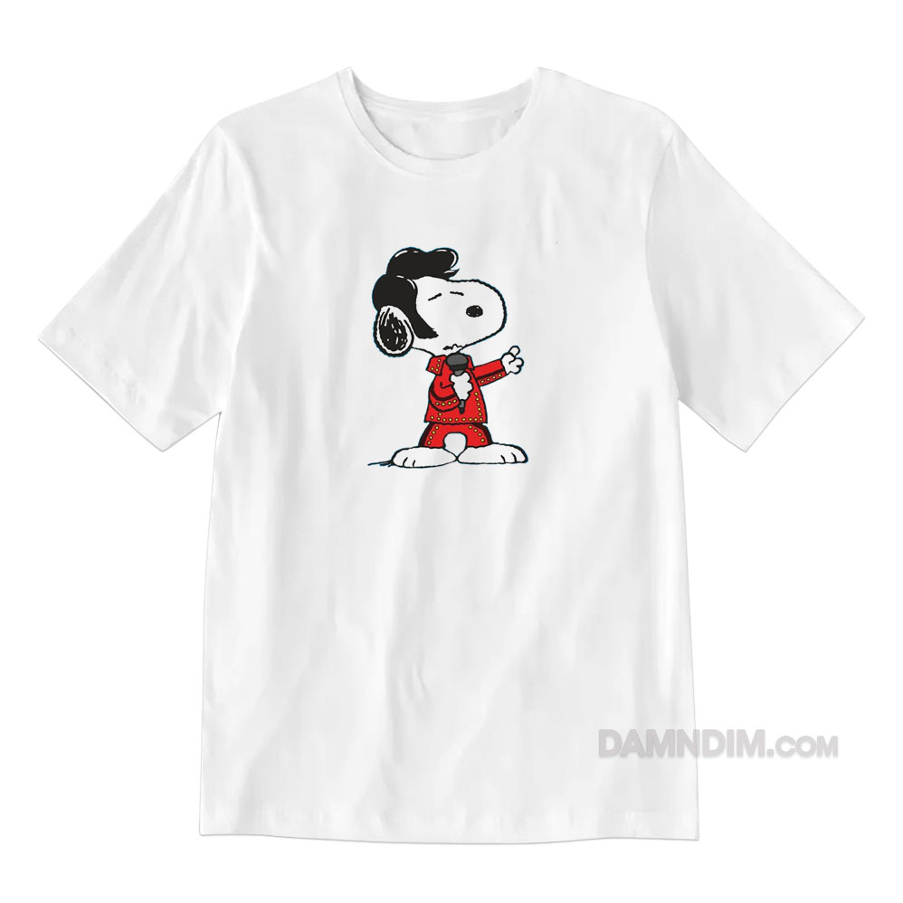 Snoopy Elvis T-Shirt - Damndim.com