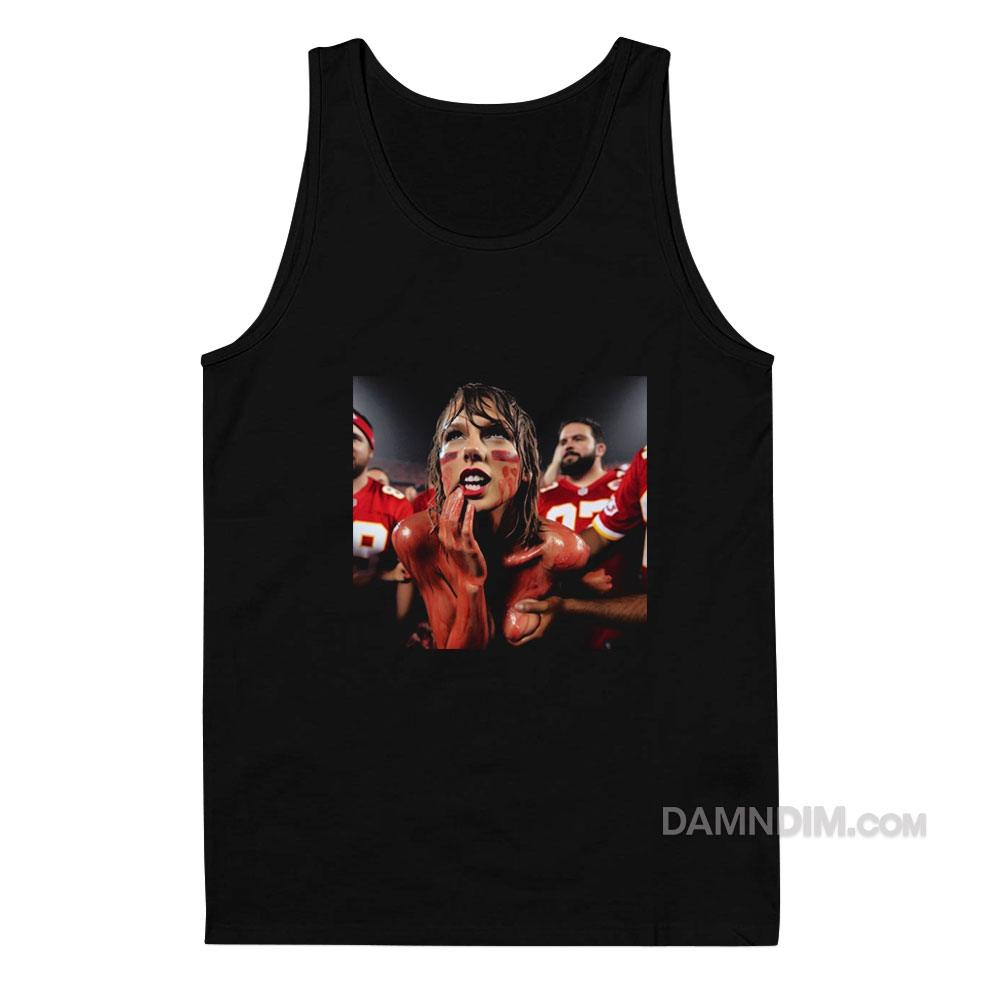 Taylor Swift Ai Going Crazy NFL Tank Top