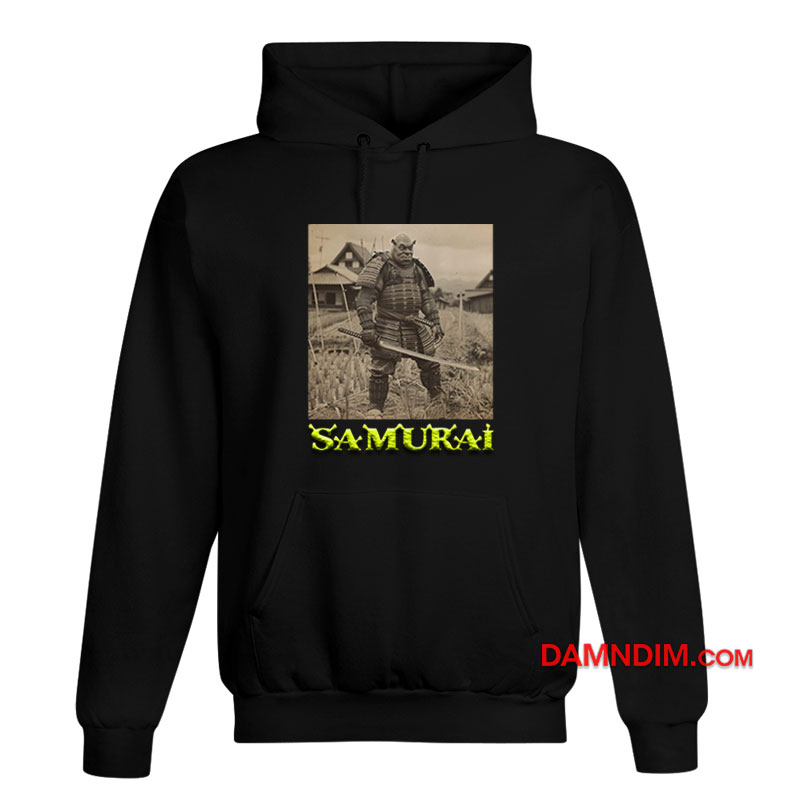 Samurai Shrek Hoodie - Damndim.com