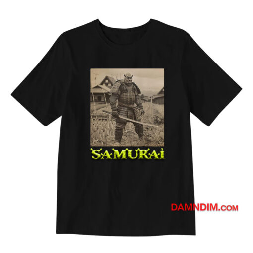 Samurai Shrek T-Shirt - Damndim.com