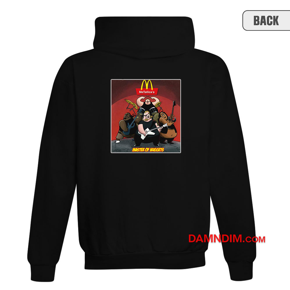 McDonald's Metallica Master Of Nuggets Hoodie