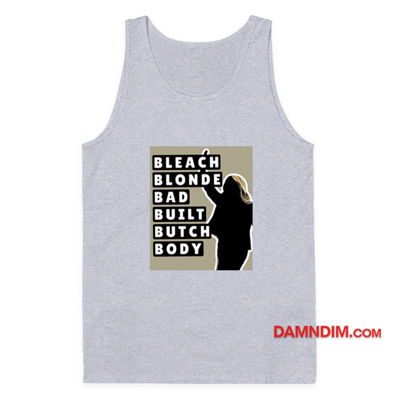 Bleach Blonde Bad Built Butch Body Chris Evan Tank Top