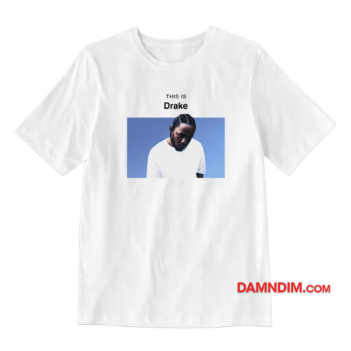 This is Drake Kendrick Lamar Mugshot T-Shirt - Damndim.com
