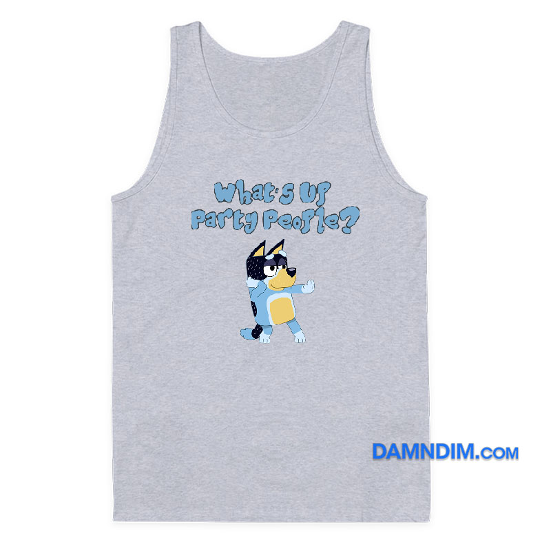 Bluey Bandit Party People Tank Top