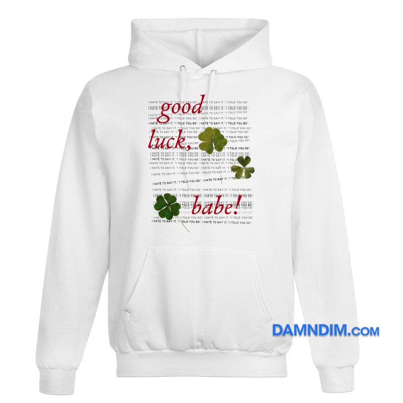 Chappell Roan Good Luck Babe Hoodie
