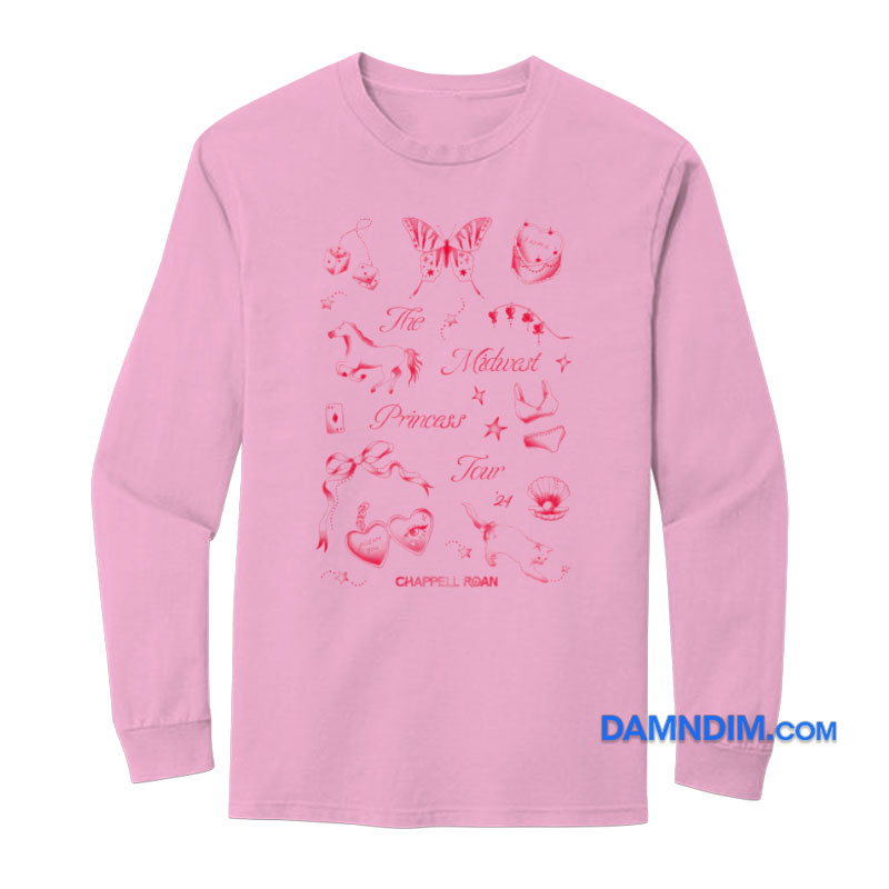 Chappell Roan Midwest Princess 2024 Tour Sweatshirt