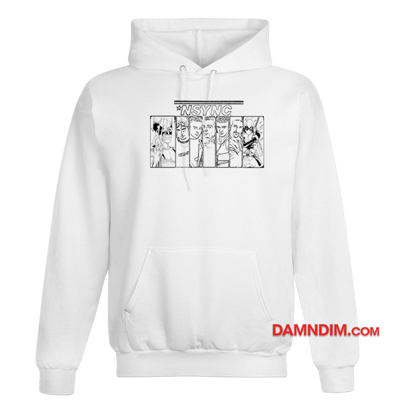 NSYNC Deadpool Wolverine Hoodie