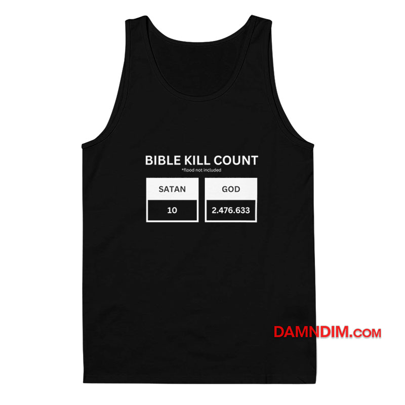 Bible Kill Count Tank Top