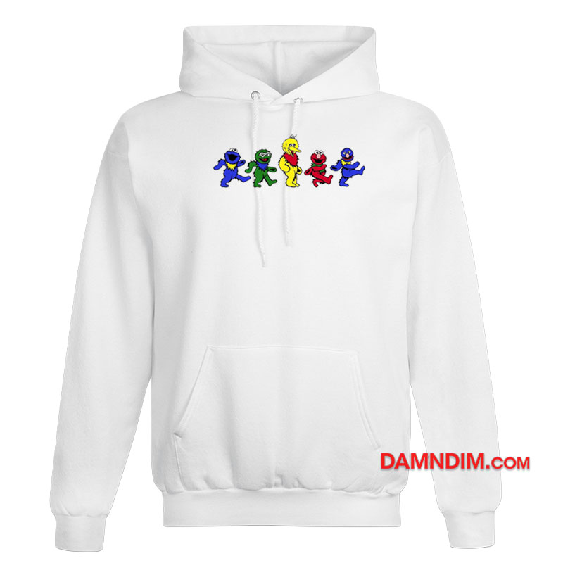 Grateful Dead Sesame Street Shakedown Dance Hoodie