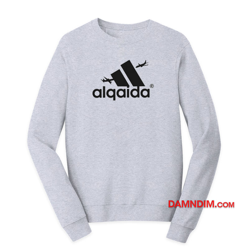 Adidas Al Qaida Logo Full Sleeve T Shirt – Unisex – RAVEO STORE
