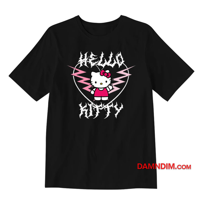 Hello Kitty Death Metal T-Shirt