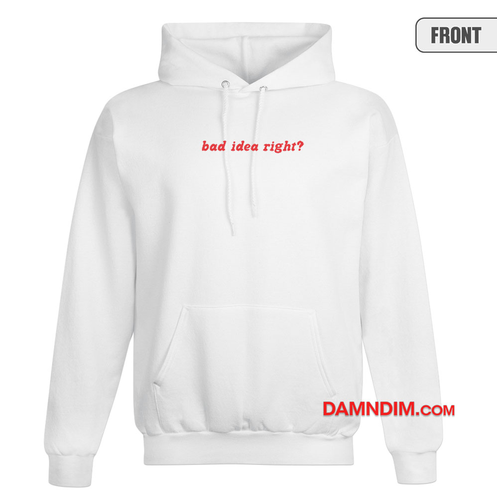 Olivia Rodrigo Bad Idea Right Hoodie