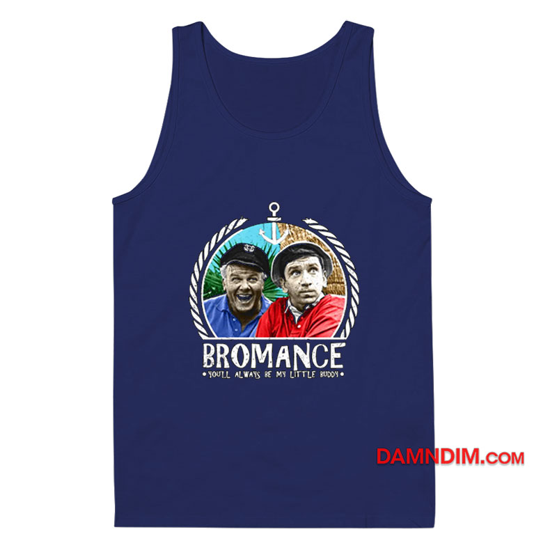 Gilligan's Island Gilligan and Skipper Bromance Tank Top