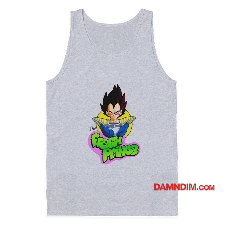 Vegeta The Fresh Prince Of Planet Tank Top